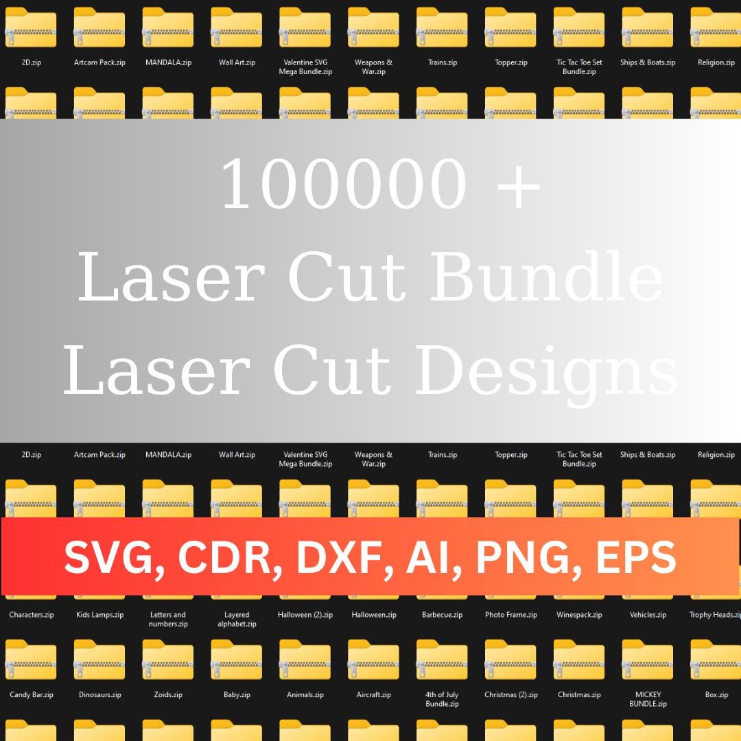 100000 Laser Cut Design Bundle Laser Cut Mega Bundle Over 100000 Laser ...