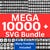 Mega Pack Laser Cut, 100,000 Vector, Dxf Files, 3d, 2D, Cnc, Laser Cut ...
