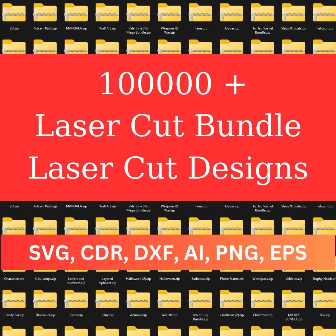 100000 Laser Cut Design Bundle Laser Cut Mega Bundle Over 100000 Laser ...