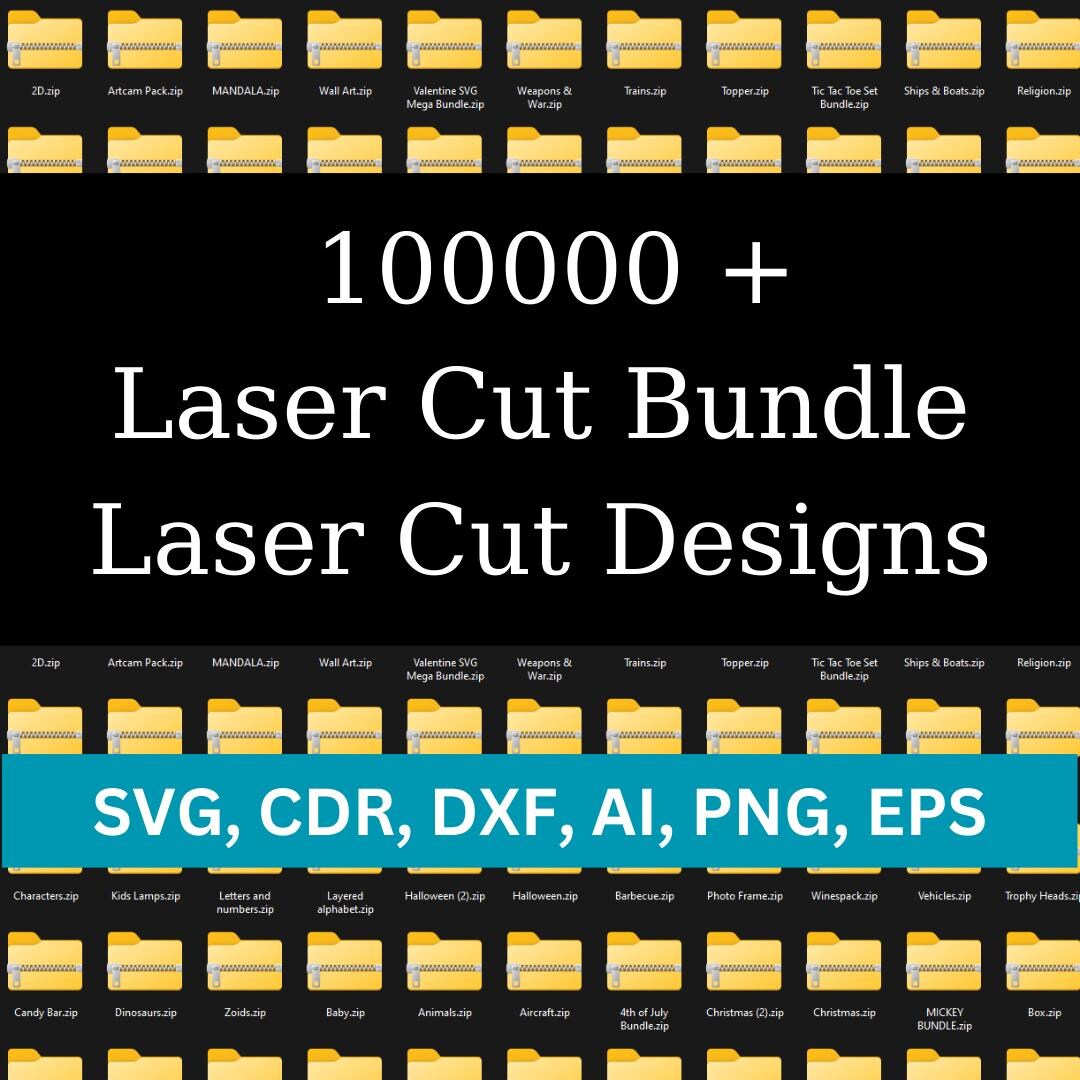 100000 Laser Cut Design Bundle Laser Cut Mega Bundle Over 100000 Laser ...
