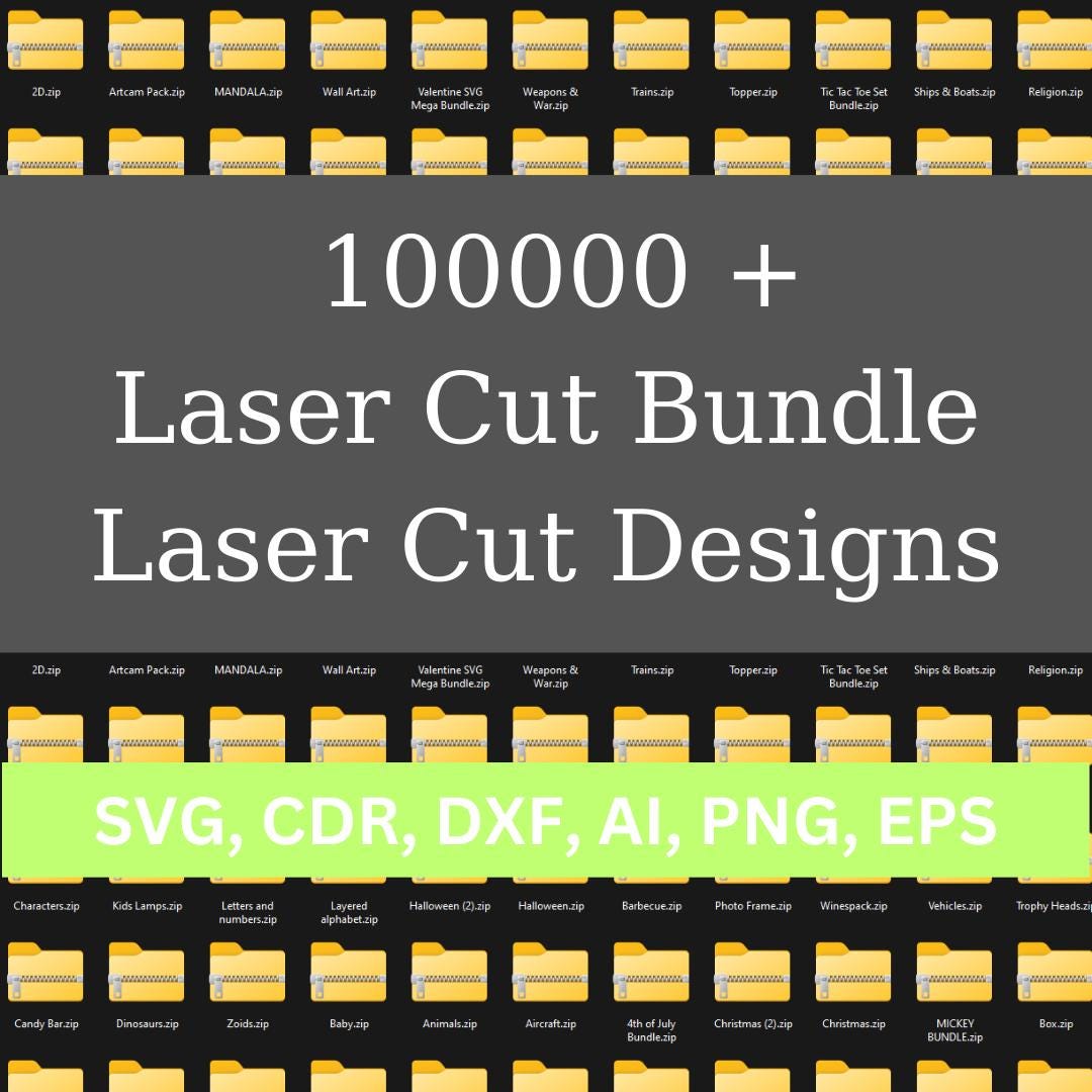 100000 Laser Cut Design Bundle Laser Cut Mega Bundle Over 100000 Laser ...