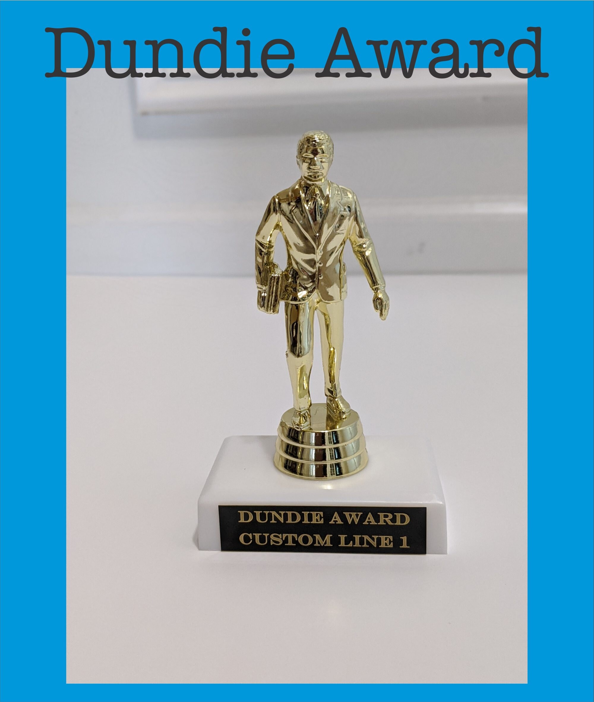 Memorabilia The Office Dundie Awards Trophy Football Personalized ...