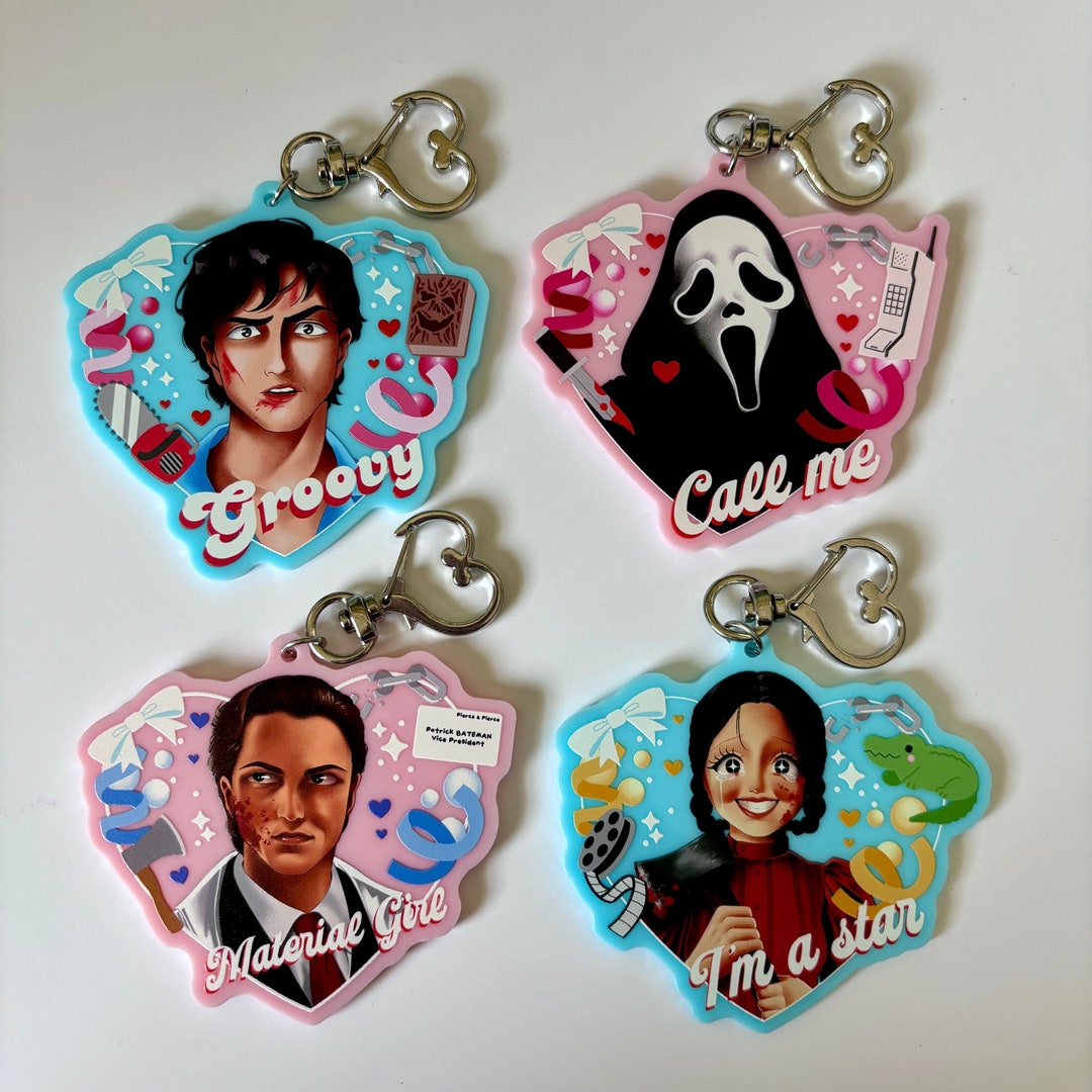 Horror Kawaii Deco Acrylic Charms - Etsy
