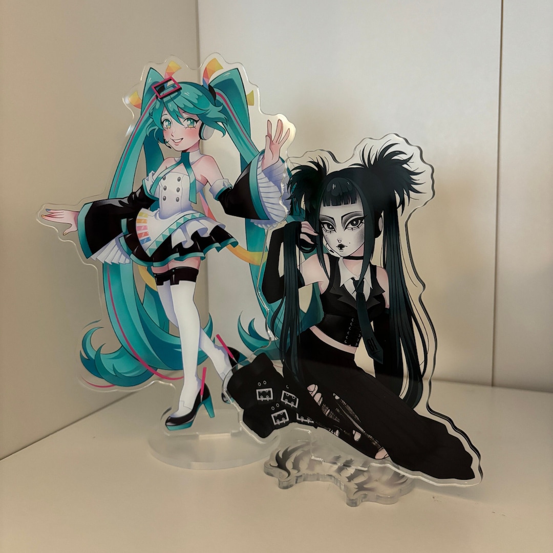 Hatsune Miku Goth and Intergalactic Bound Acrylic Standees - Etsy