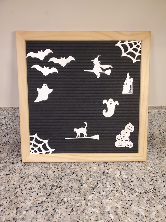 Halloween Themed Letter Board Icons Set of 11 Letter Board - Etsy