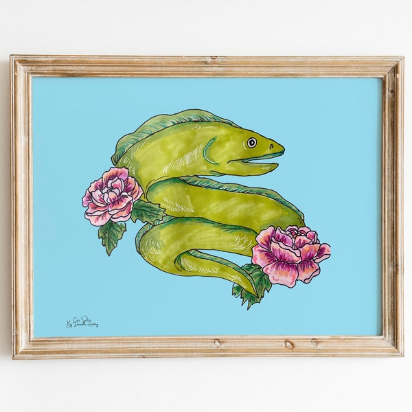 Moray Eel - Etsy