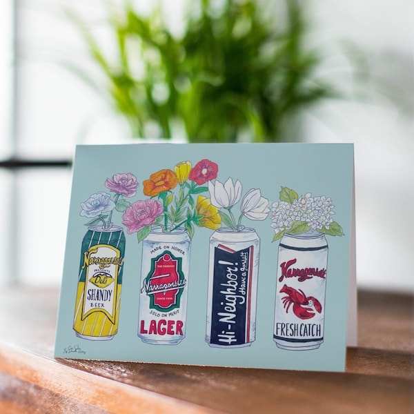 Beer Greeting Card - Etsy