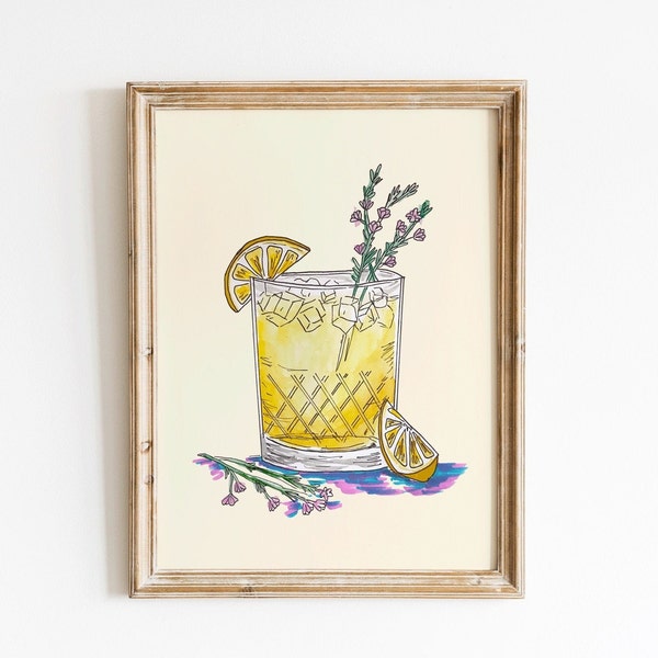 Cocktail Art - Etsy