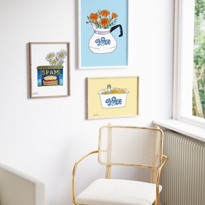 Spam Wall Art, Wall Print, Pop Art, Pop Wall Print, Hand Illustrated - Etsy