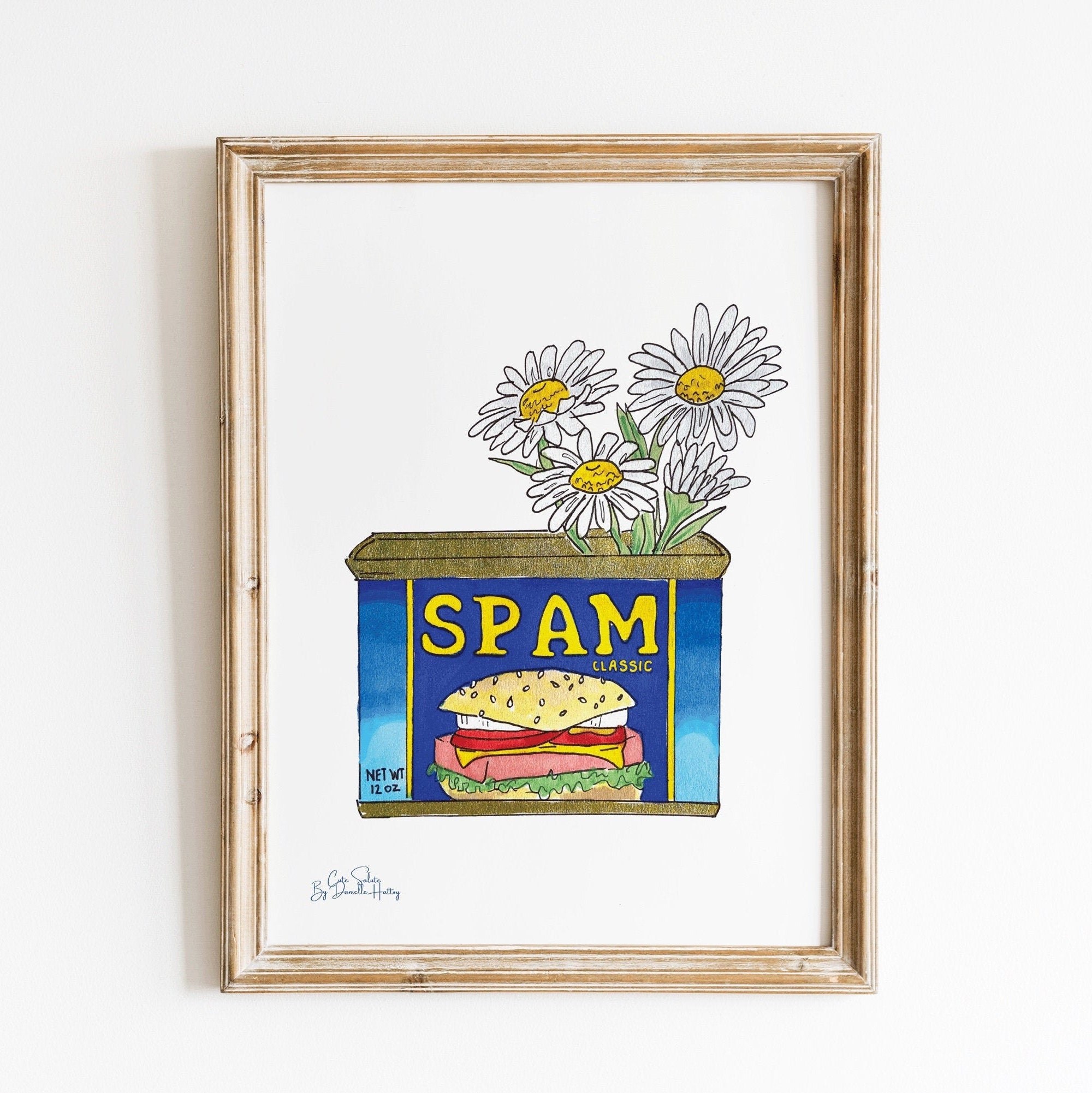 Spam Wall Art Wall Print Pop Art Pop Wall Print Hand - Etsy UK