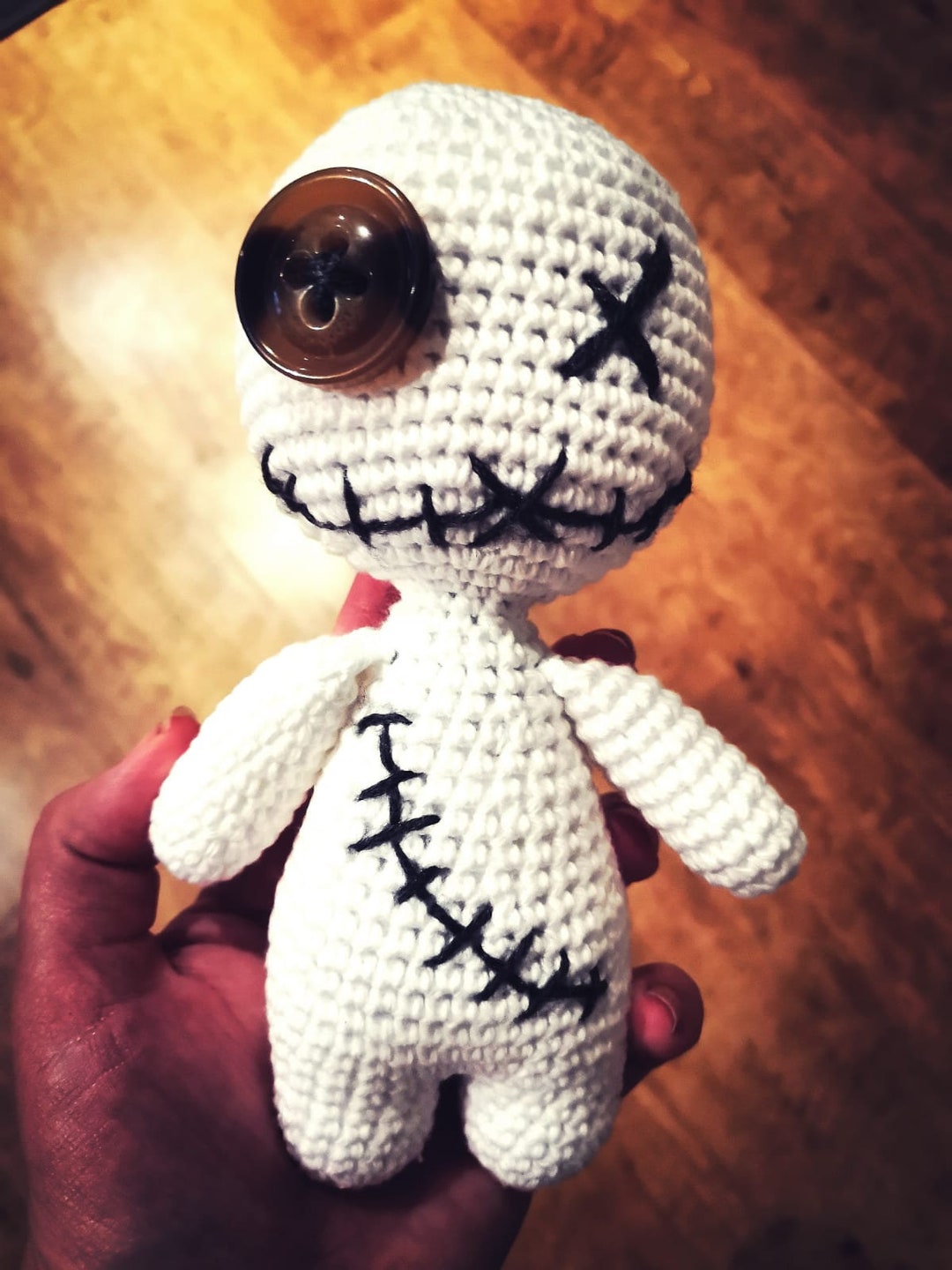 Voodoo Vincent Crochet Amigurumi Pattern. Voodoo Doll - Etsy