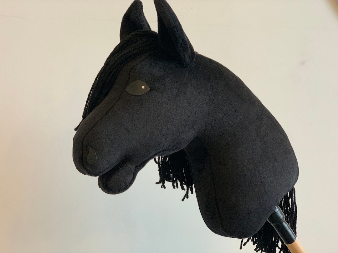 Black Hobby Horse Kary - Etsy Canada
