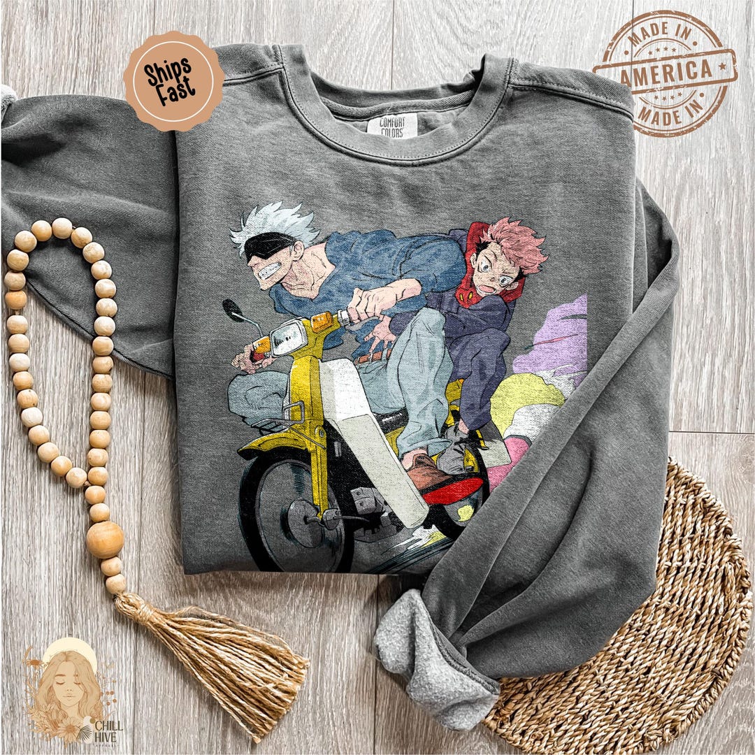 Gojo Satoru Shirt Jujutsu Kaisen Anime Tee Unisex Gift for Him or Her ...