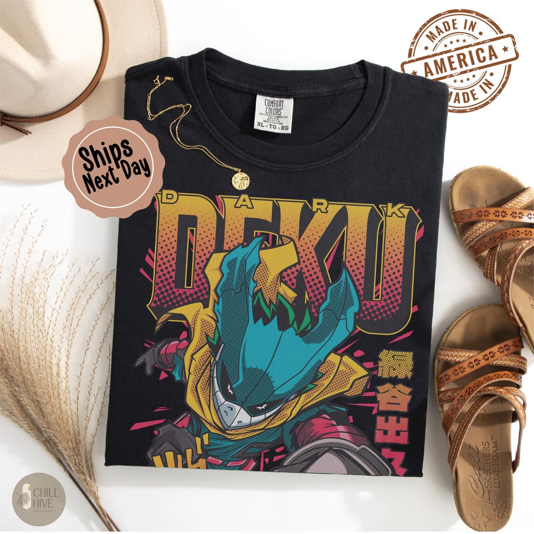 Deku Shirt - My Hero Academia Merch - Shigaraki - BNHA - Izuku Midoriya ...