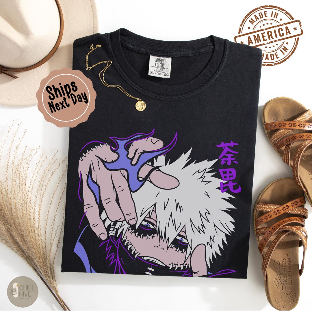 Dabi My Hero Academia Shirt | MHA Comfort Colors Tee | Anime Streetwear ...