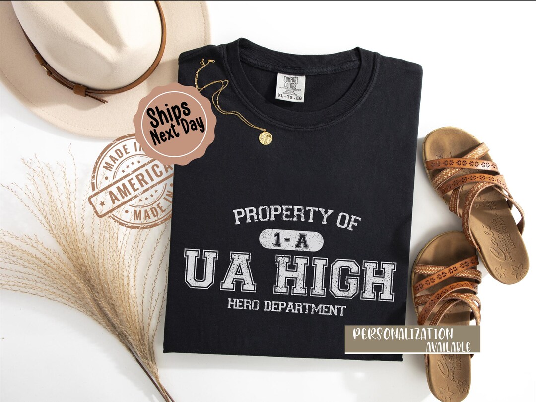 UA High Personalized Deku Sweatshirt, All Might, Bnha, Mha, Katsuki ...