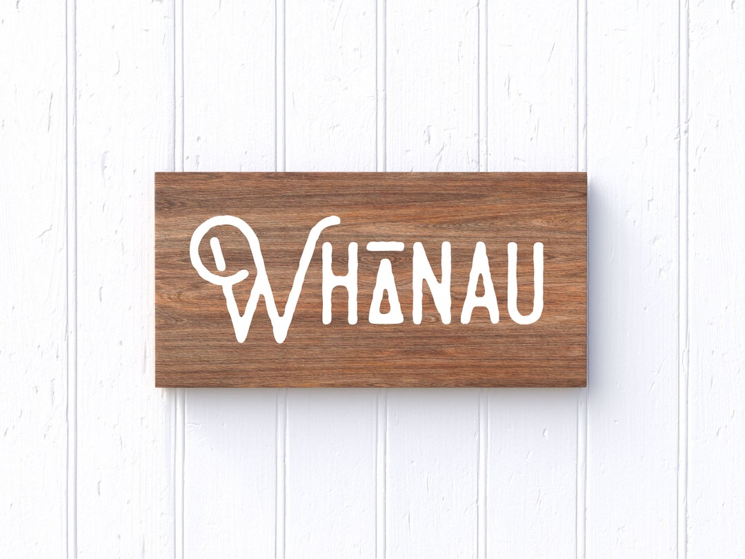 Whānau SVG Te Reo SVG Māori SVG - Etsy