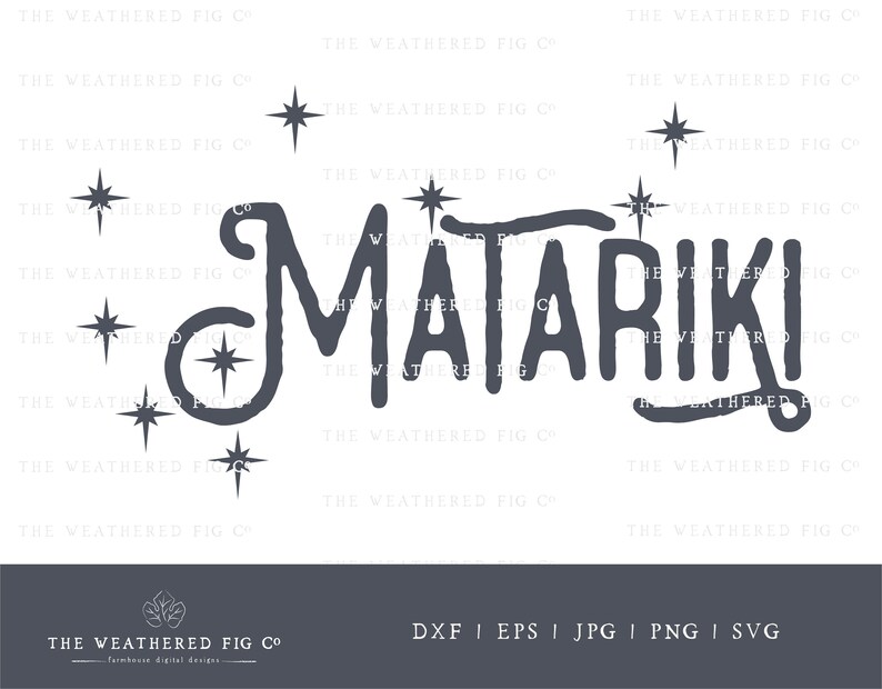 Matariki SVG Kiwi SVG Te Reo SVG Kiwiana Svg Matariki Celebration - Etsy