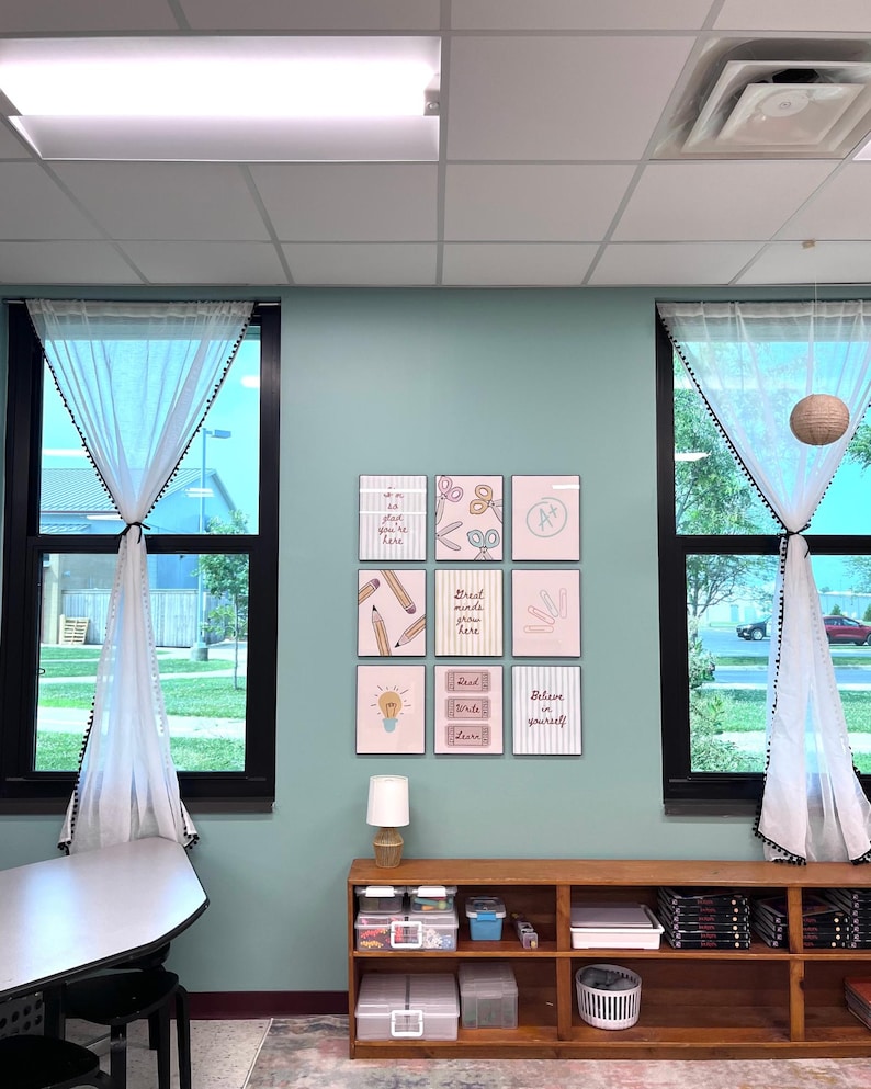 30 Printable Classroom Decor Bundle | Neutral & Pastel Classroom ...