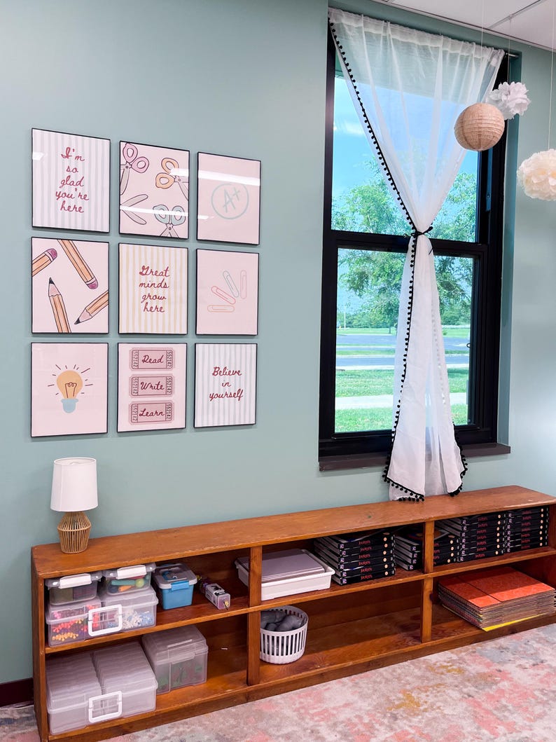 Classroom Posters: Positive Teacher Quotes, Pastel Colors (digital ...