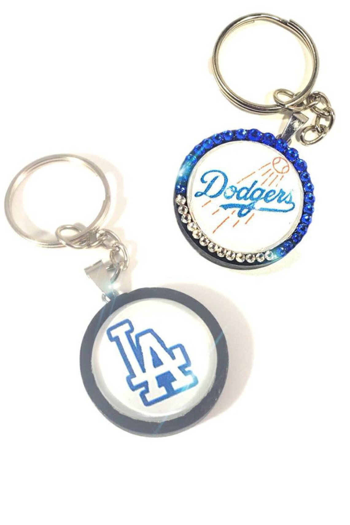 Los Angeles Dodgers Keychain Key Ring Dodgers Keychain His and Hers ...