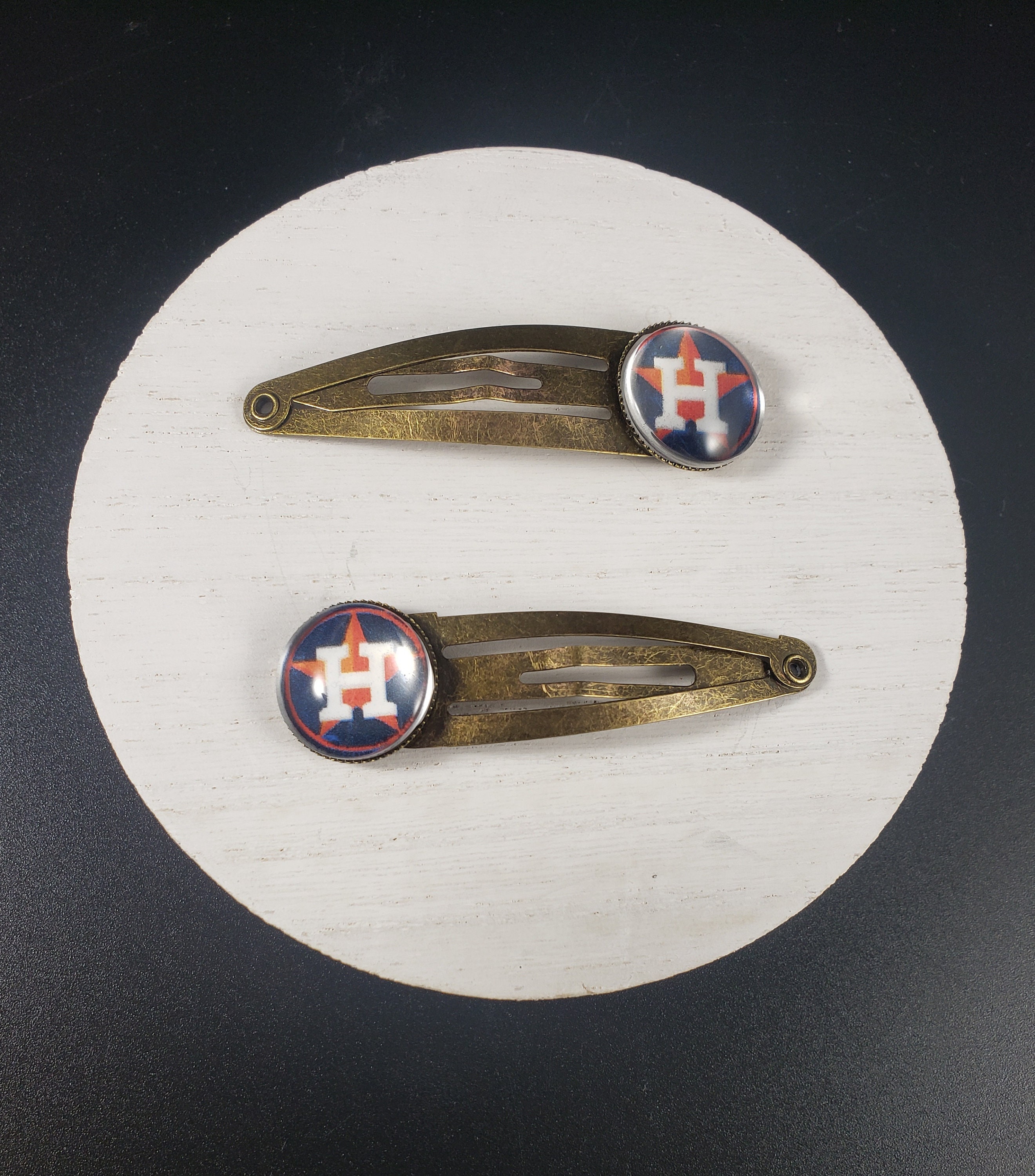 Houston Astros Hair Clips Bobby Pins Barrettes - Etsy