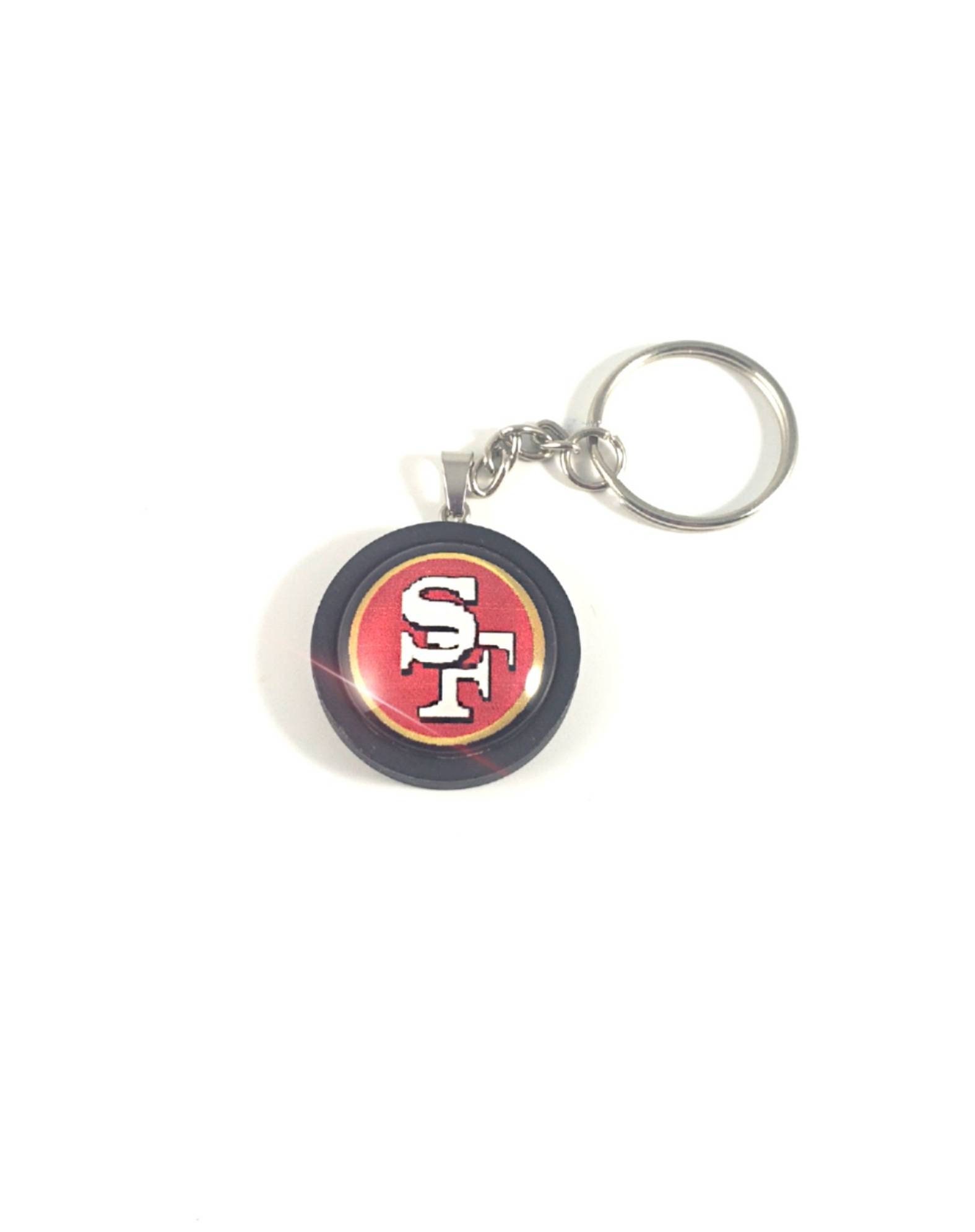 San Francisco 49ers Keychain Key Ring His & Hers Couples - Etsy UK
