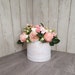 Artificial Flower Hat Box, Mother of the Bride Gift, Mother of the ...