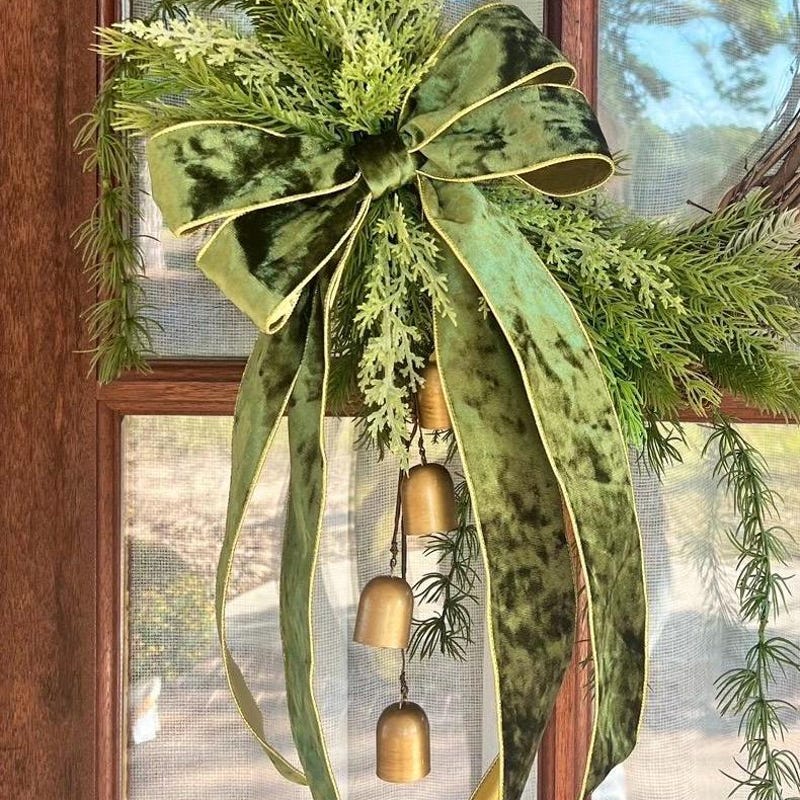 Pre Made Bows for Wreaths - Etsy