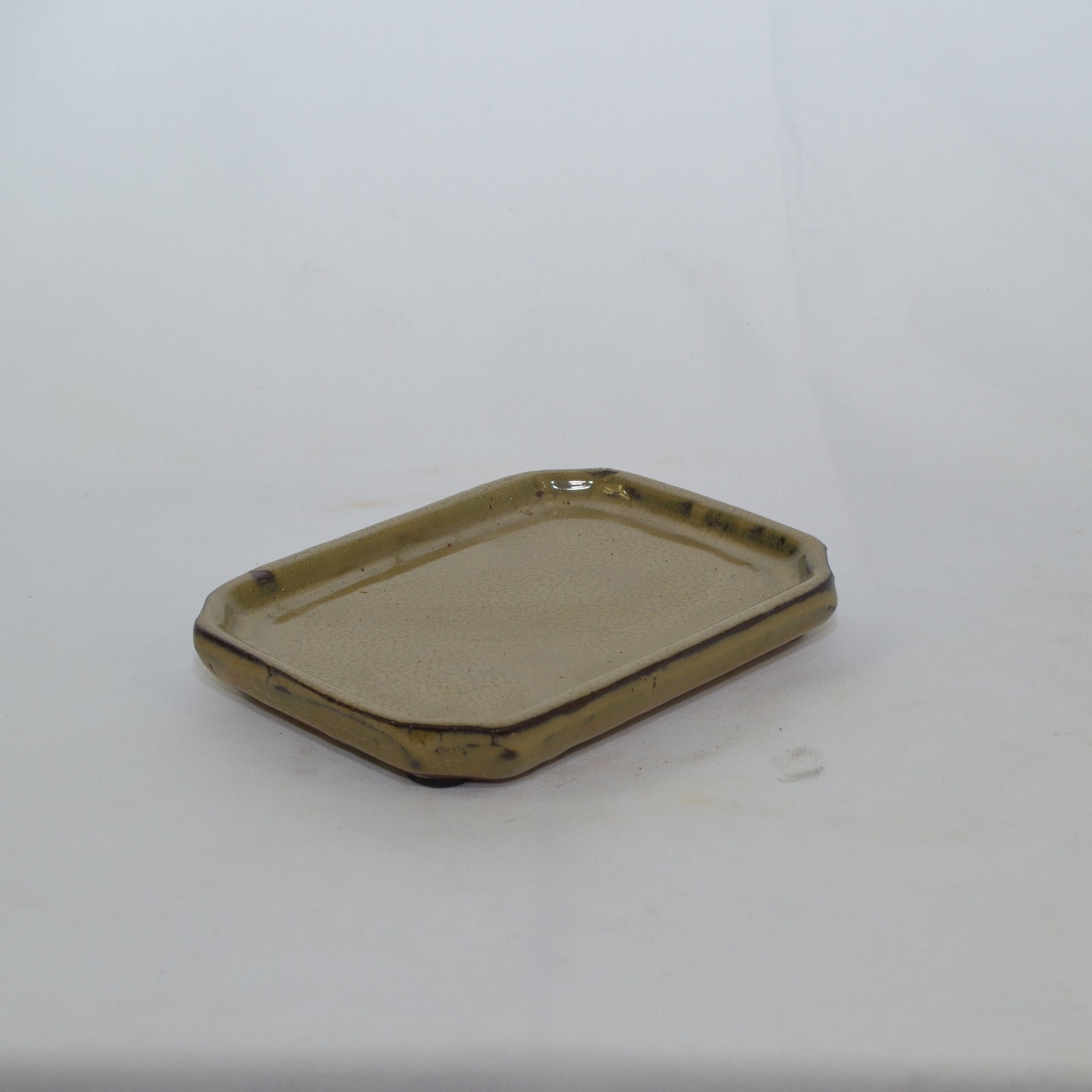 Bonsai Ceramic Humidity Tray, Hexagon Shape, Sand Color, Hard to Find ...