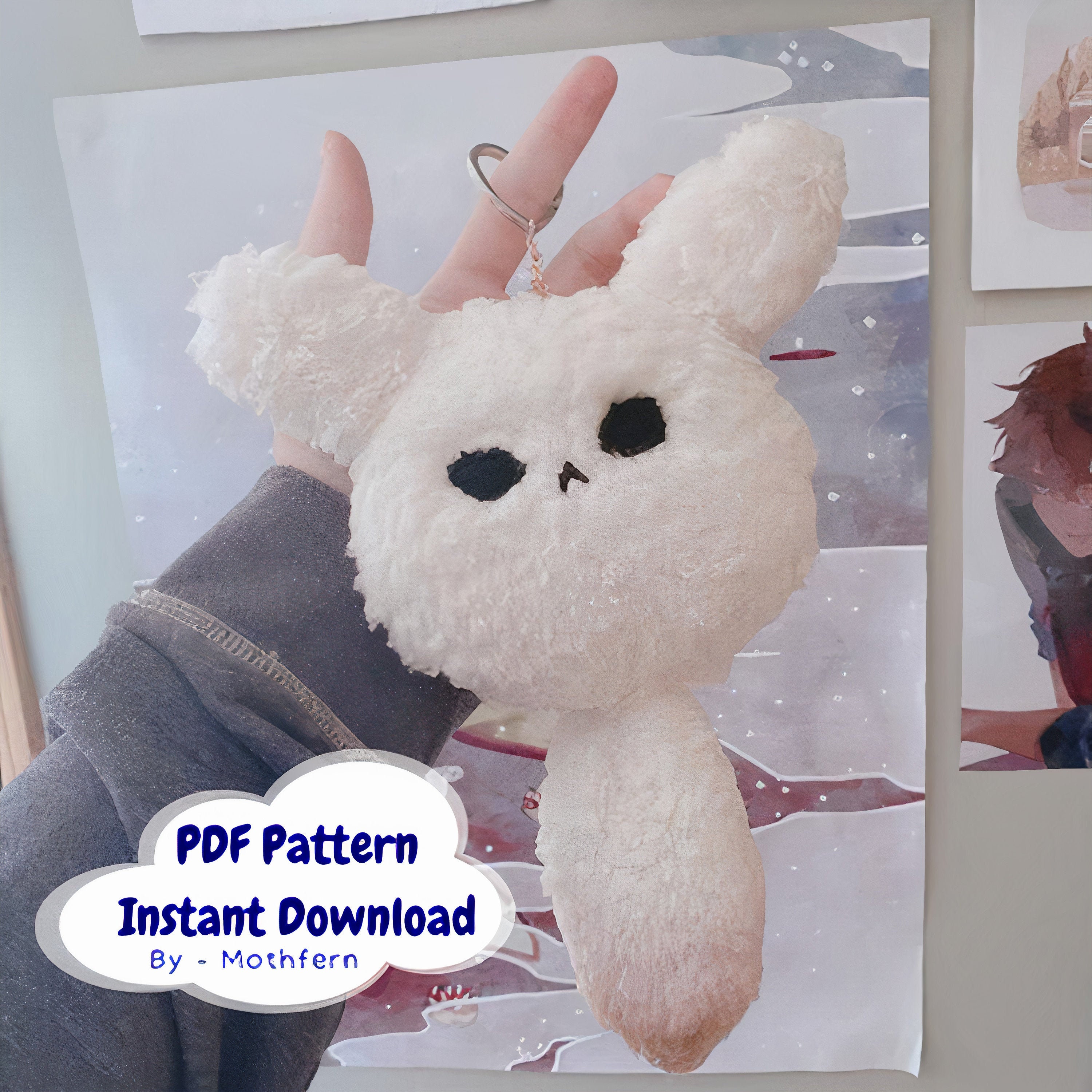 Dodoco Plush Pattern PDF Digital Download Plush Sewing DIY | Etsy