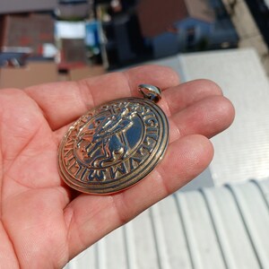 Templar Knights Amulet, Ancient Amulet, Medieval Templar Knights Seal ...