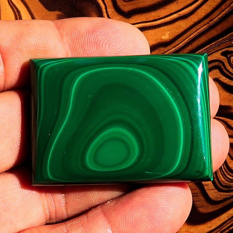 Collectors Rectangle Shaped Green Malachite Cabochon 218 CT - Etsy