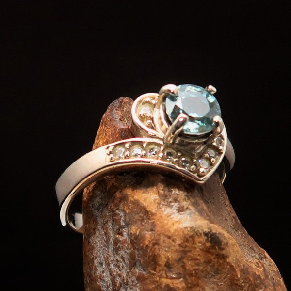 Natural Blue Zircon - Etsy