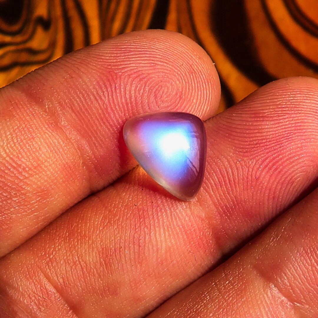 Loose Moonstone Crystal, Designer Gem, Irregular Shaped Ceylon ...
