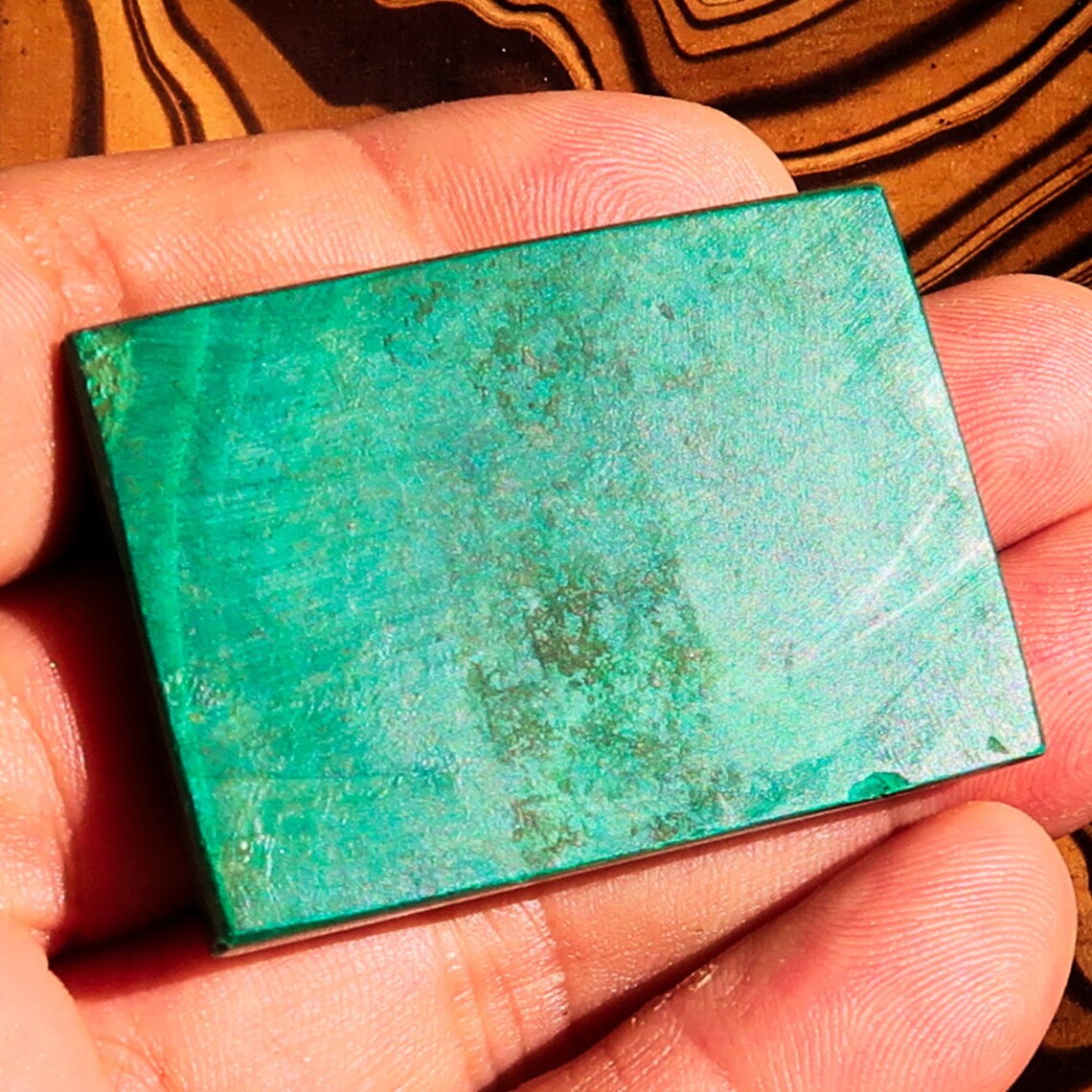 Collectors Rectangle Shaped Green Malachite Cabochon 218 CT - Etsy