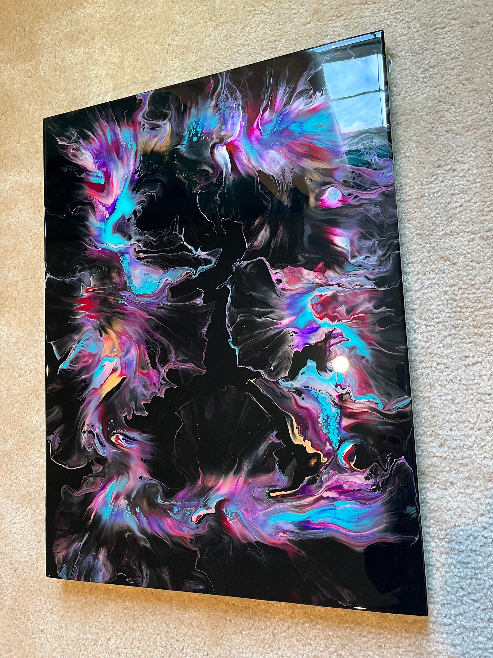 Large Acrylic Dutch Pour Painting - Etsy