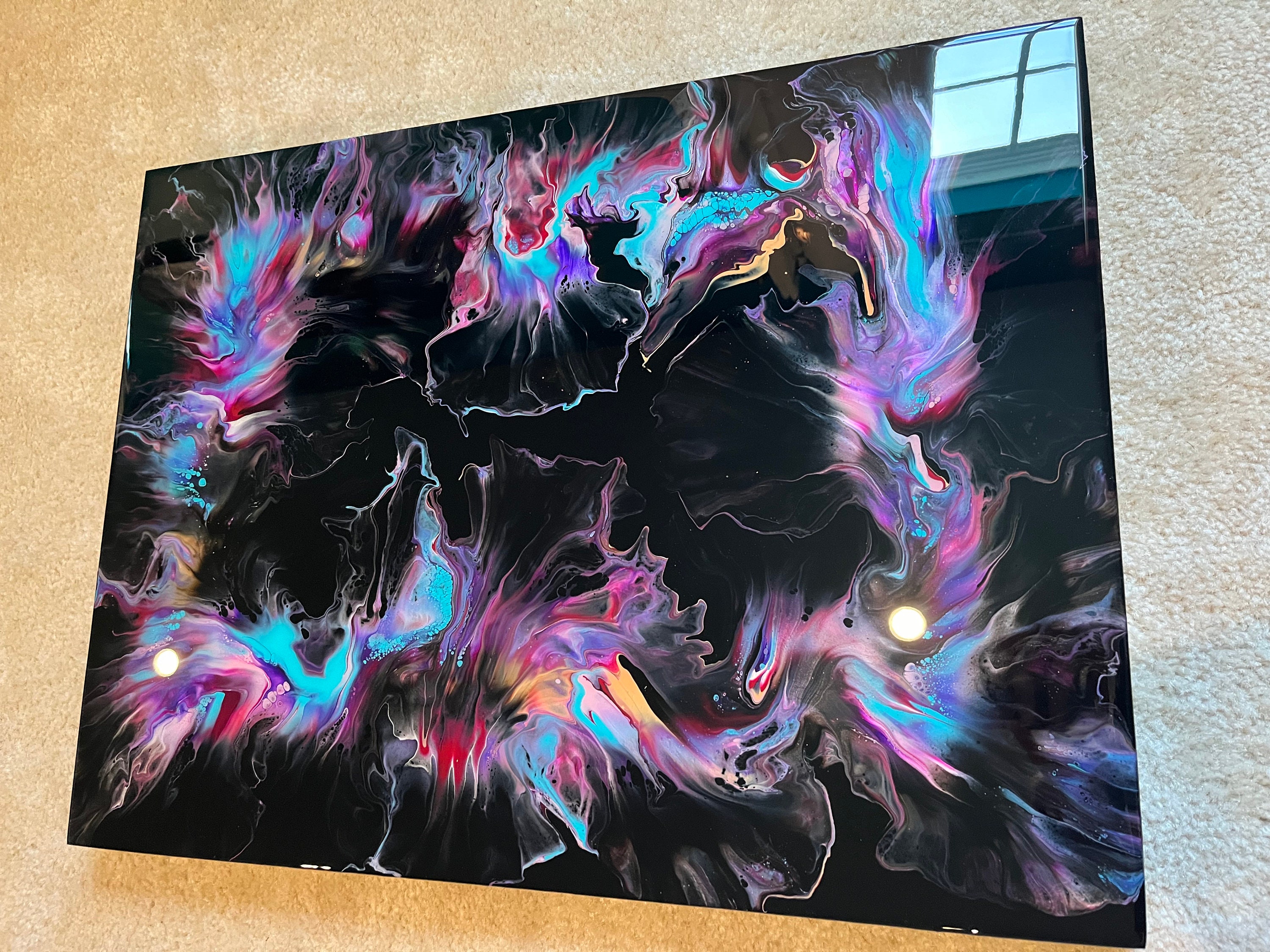 Large Acrylic Dutch Pour Painting - Etsy