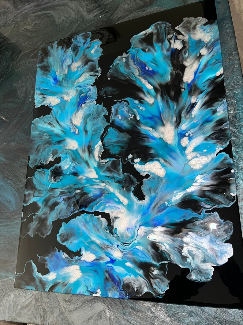 Large Acrylic Dutch Pour Painting - Etsy