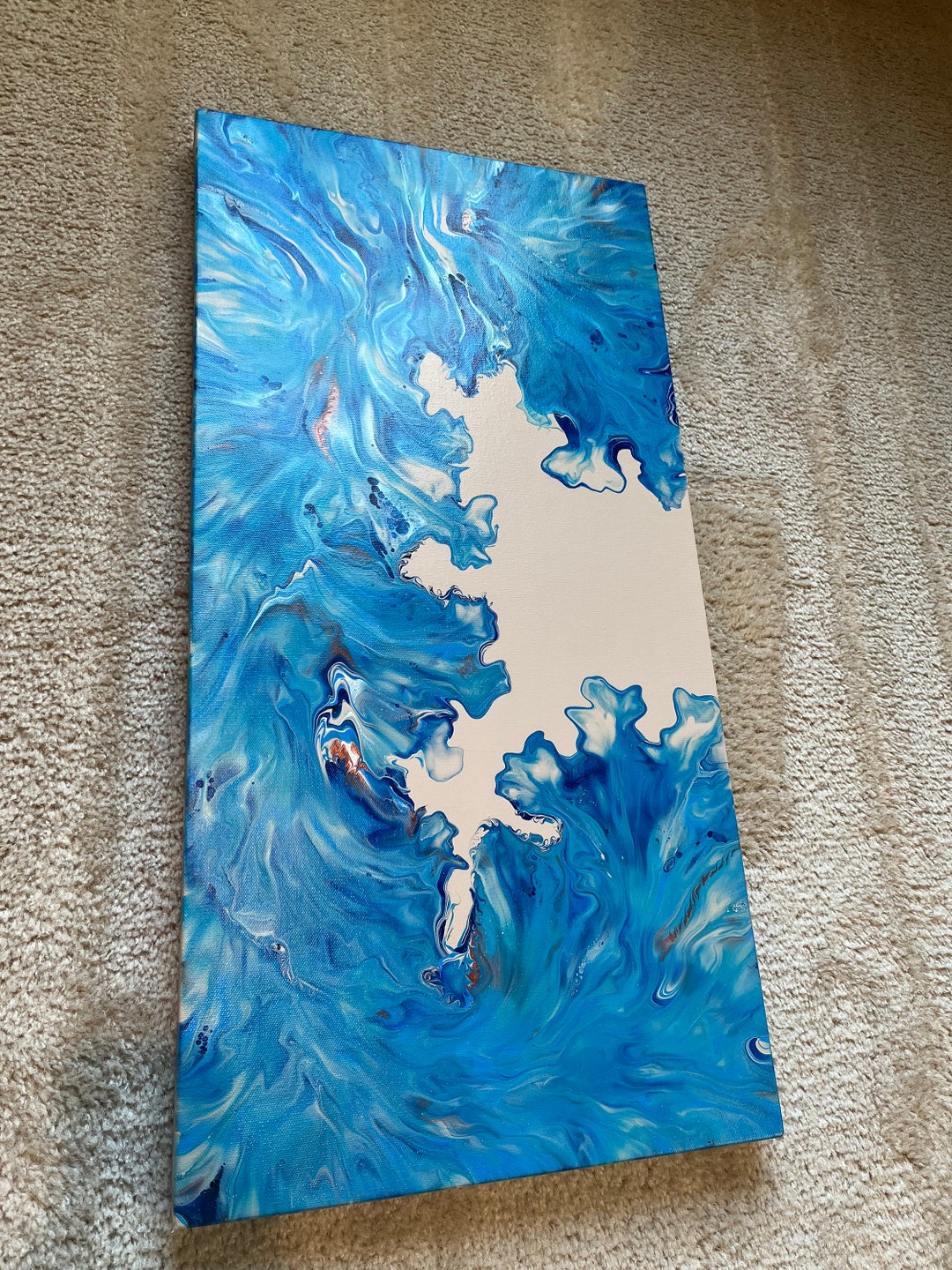 Large Dutch Pour Wave - Etsy