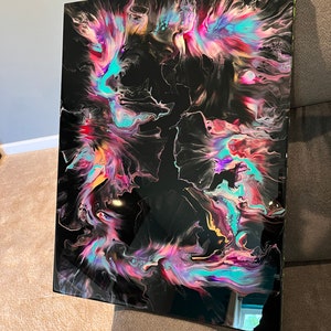 Large Acrylic Dutch Pour Painting - Etsy
