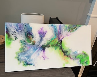 Large Acrylic Dutch Pour Painting - Etsy