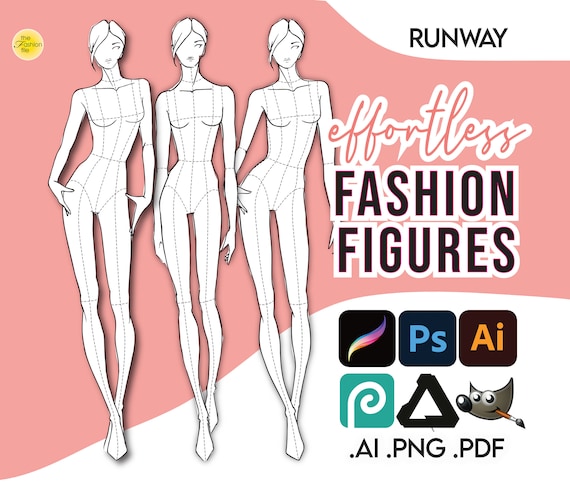 Fashion Model Runway Poses