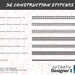 36 AFFINITY Designer2 FASHION BRUSHES • Stitches for Construction Flat ...