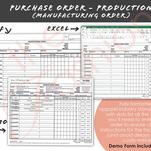 Fashion Designer FORMS TEMPLATES Pack • Cost Sheet, Pattern Card ...