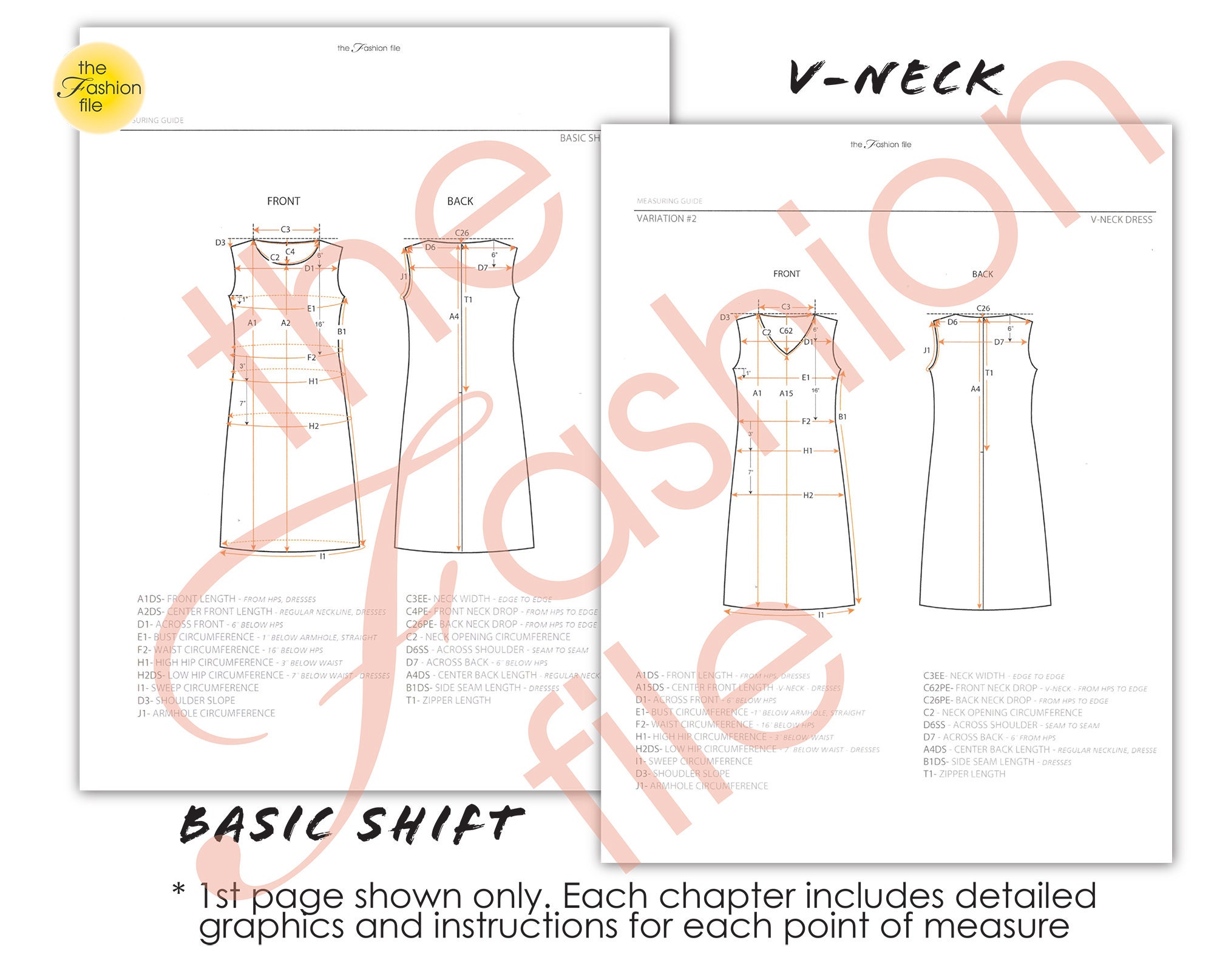 Fashion Tech Pack HOW to MEASURE MANUAL • Learn How to Spec Garments ...