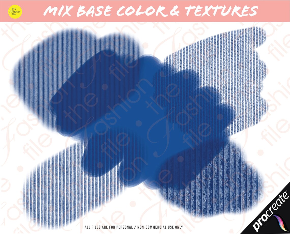 4 PROCREATE FABRIC TEXTURES • Corduroy Fabric Textile Fashion Design ...