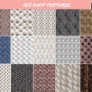 125 PROCREATE SWEATER TEXTURE Brushes • Realistic + Sketch Knits Wool ...