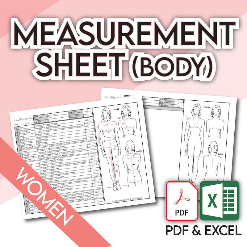 Body Shape Template - Etsy