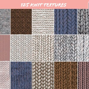 125 PROCREATE SWEATER TEXTURE Brushes • Realistic + Sketch Knits Wool ...